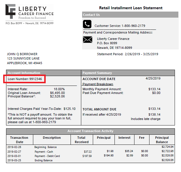 Make a Payment – Liberty Career Finance